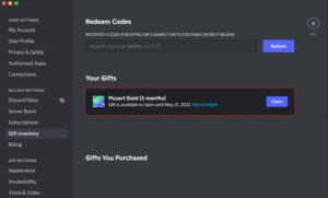 ¿Cómo conseguir Picsart Gold gratis con Discord Nitro durante tres ...